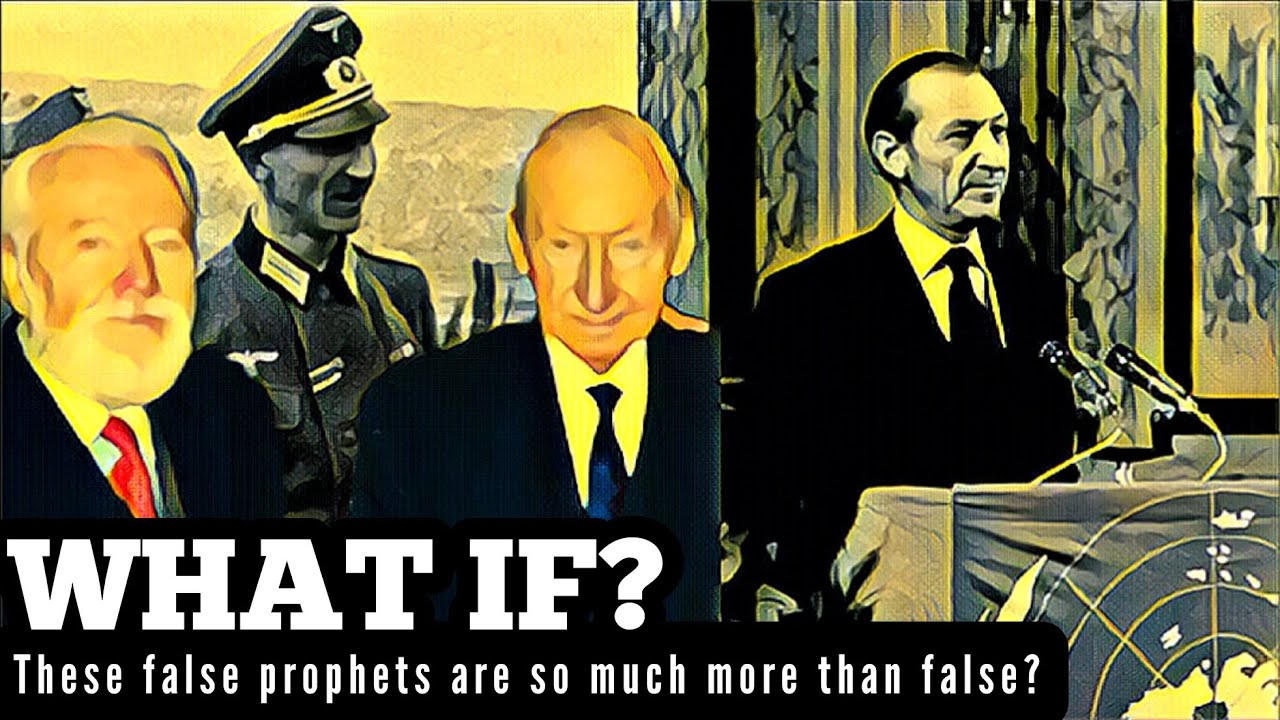 WHAT IF? these false prophets are more than false? Links 👇 - YouTube