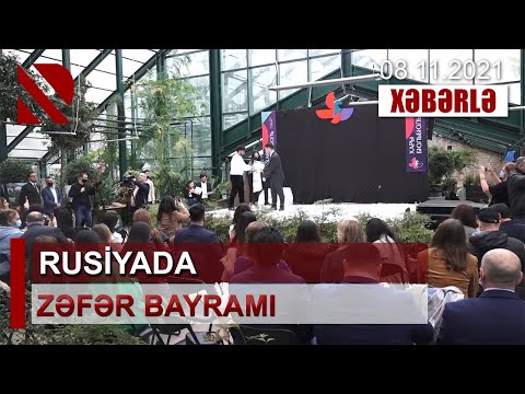 Rusiyada Zəfər bayramı - Moskvada qələbə gününə həsr olunan Xarı bülbül sərgisi keçirildi