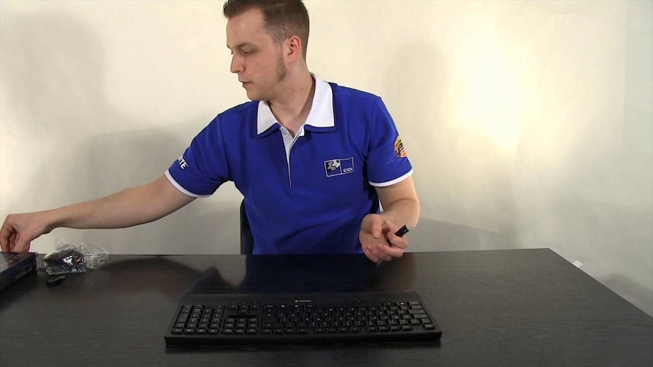Cherry ZF 5000 Wireless Desktop Unboxing and Overview - YouTube