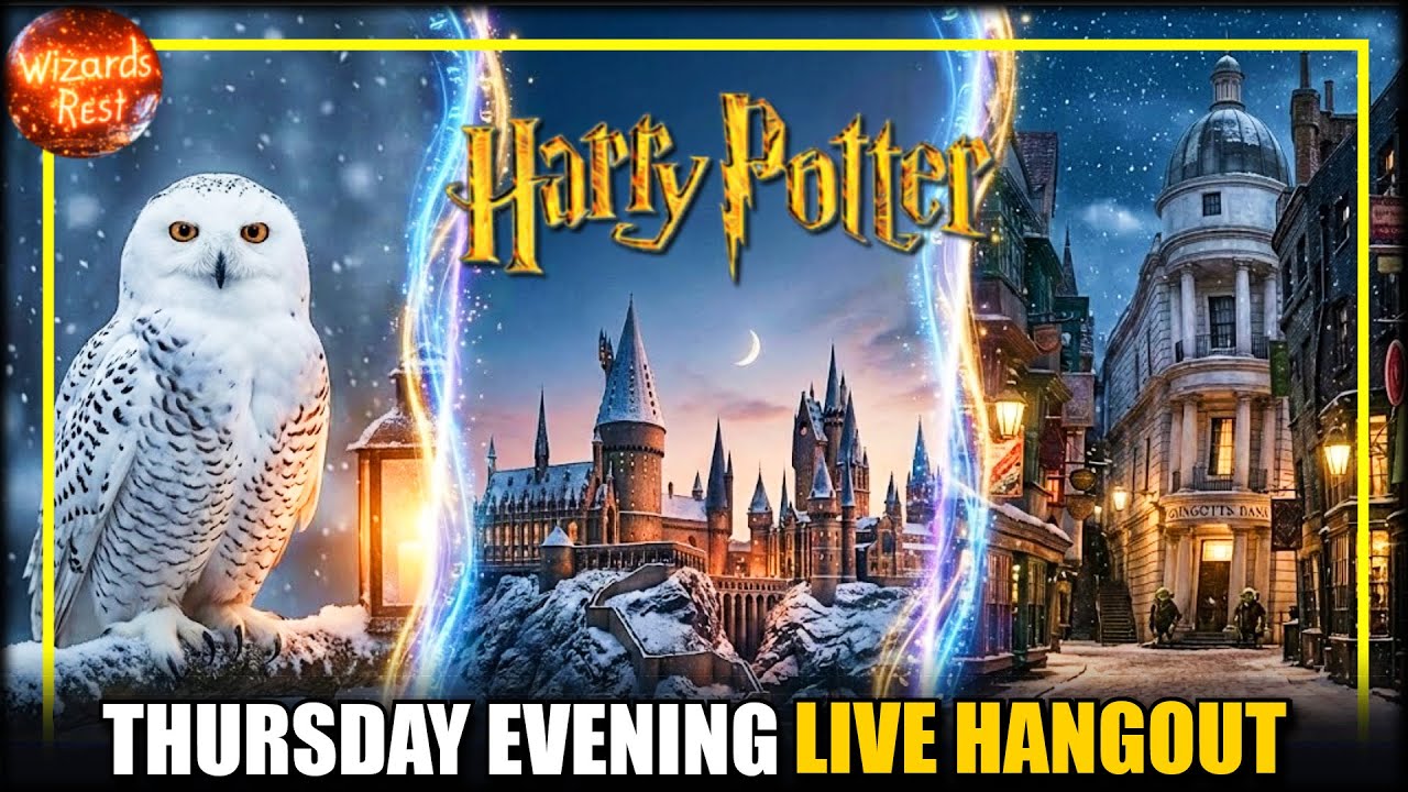 Harry Potter Fan Club LIVE: Cozy Thursday Night Wizarding Hangout - YouTube