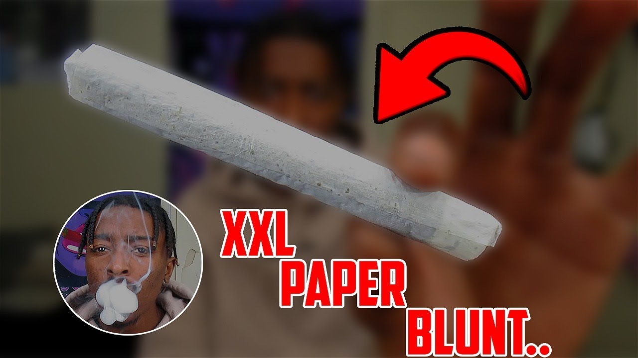 GREENED OUT FROM THE ZA.. ( XXL PAPER BLUNT ) - YouTube