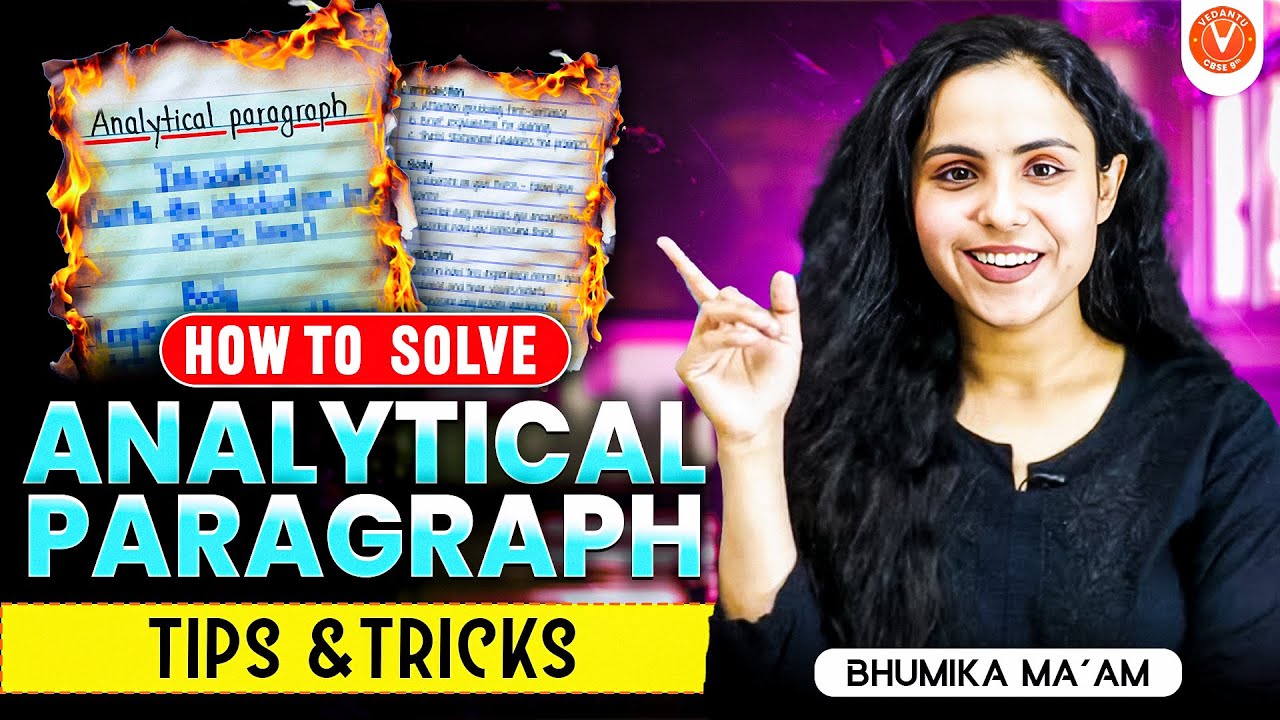 ️ Analytical Paragraph Writing | How to Solve + Tips & Tricks | Class 9 ...