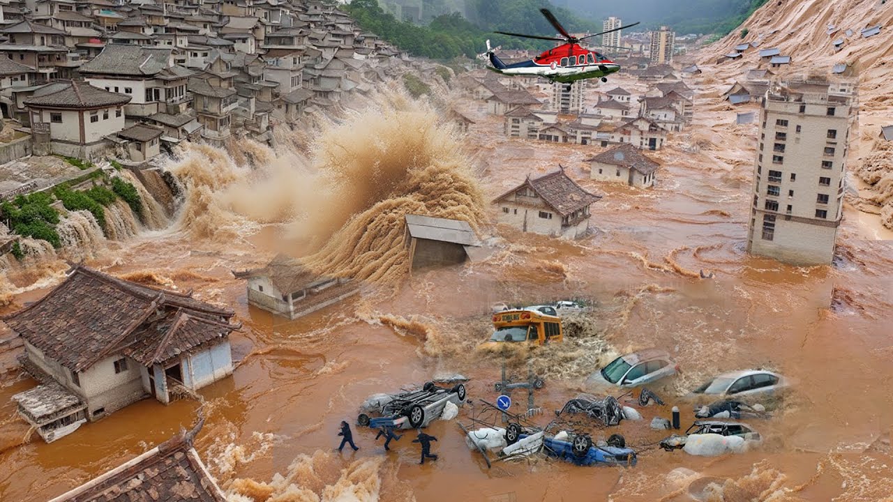 China’s Yunnan Hit by Catastrophic Floods — Streets Turn Into Rivers ...