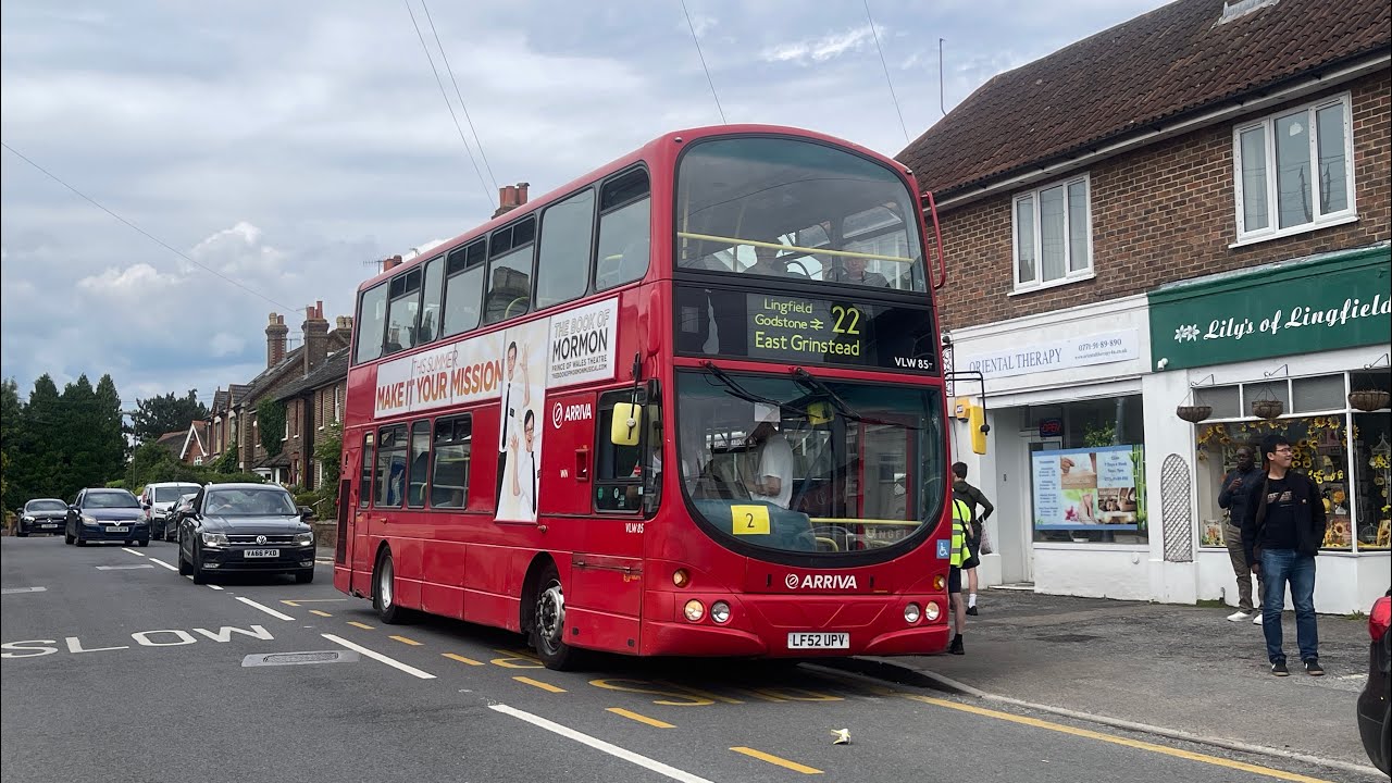 *Full Thrash* Journey on LFRD Route 22. Volvo B7TL Wright Ecplise ...