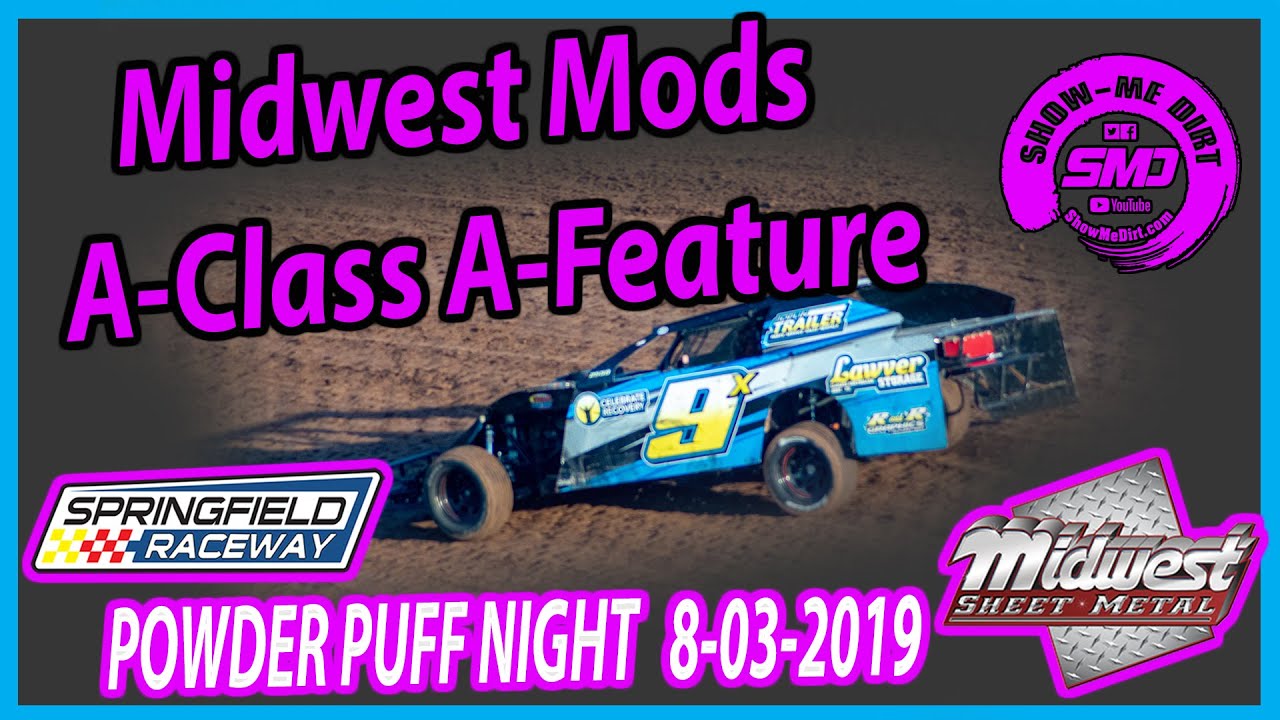S03 E382 Midwest Modifieds A-Class A-Feature - POWDER PUFF NIGHT ...