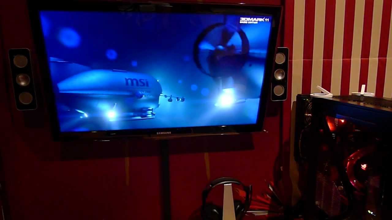 Graphics Test 3D Mark 11 - High End 590GTX!! Test Run - YouTube