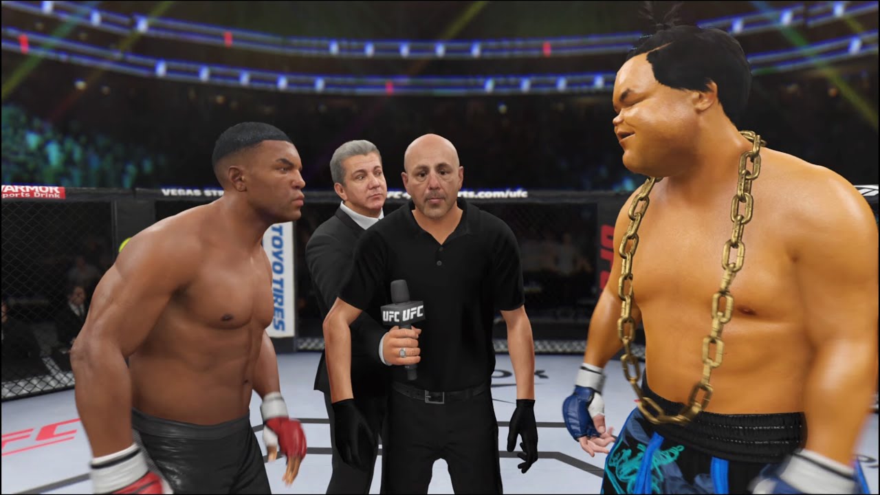 Mike Tyson vs. Gold Sumo - EA Sports UFC 4 - Boxing Club 🥊 - YouTube