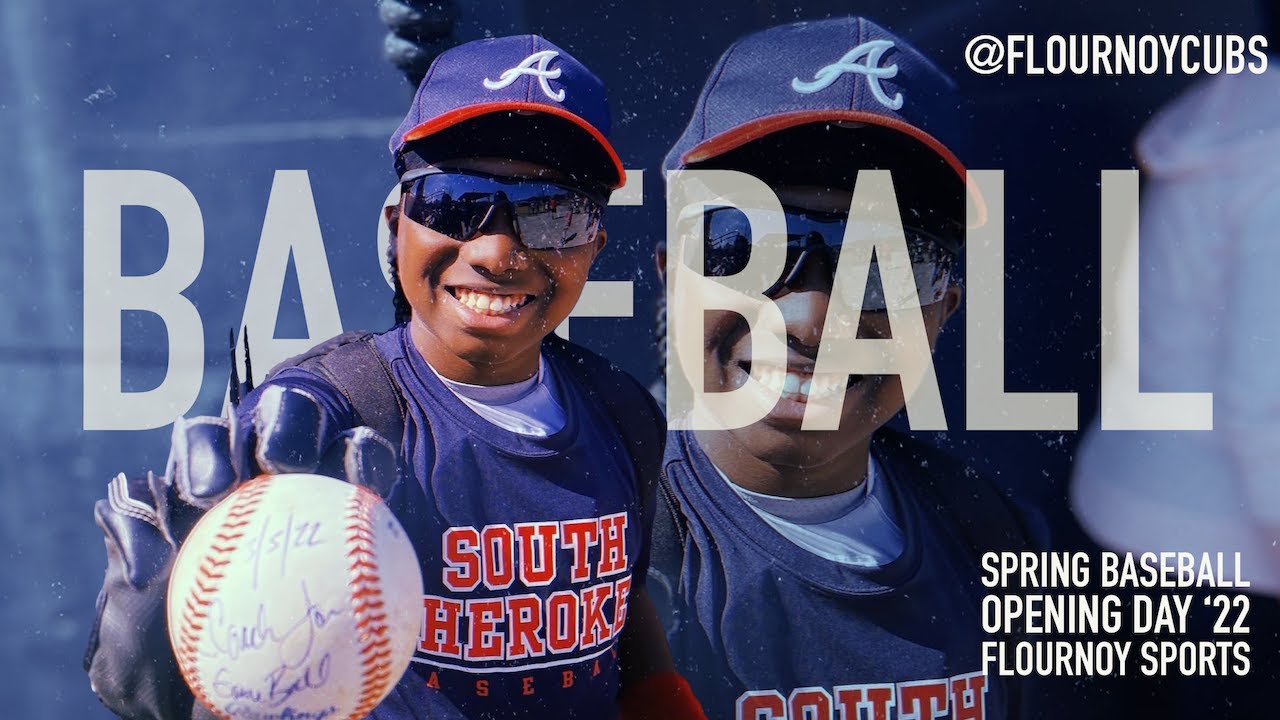 8u South Cherokee BRAVES Opening Day | Spring Baseball 2022 - YouTube