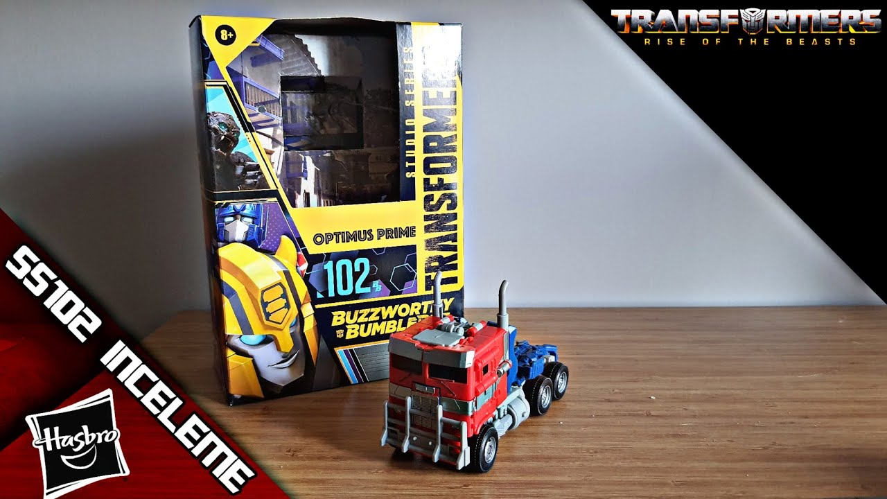 TRANSFORMERS Studio Series 102 ROTB Optimus Prime inceleme (TR'de ilk ...