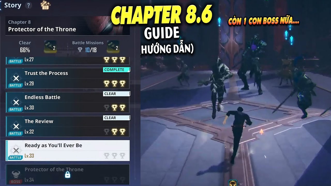 2 con boss GẦN CUỐI CHAPTER 8 (8.6) - cách đánh [Solo leveling arise ...