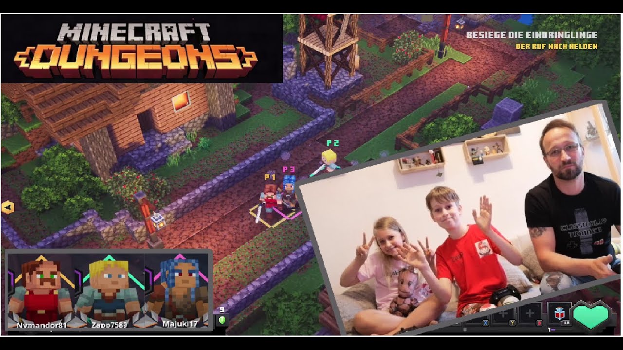 Minecraft Dungeons - Folge 2 - Party in den Woods - YouTube