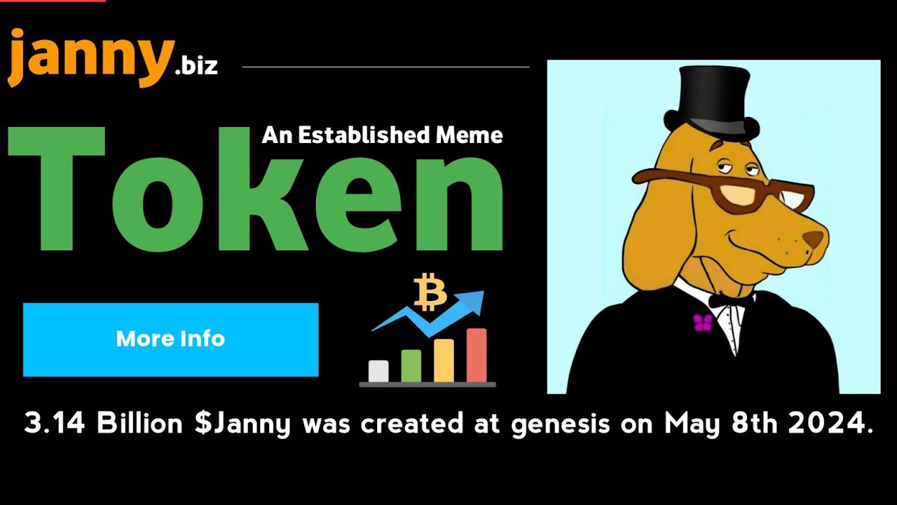 $JANNY On Eth || 100X Bull Run Meme Token || JANNY Clean The Market ...