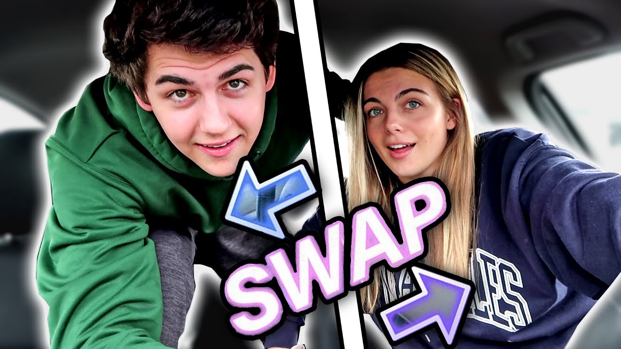 DRIVE THROUGH SWAP CHALLENGE! *EMBARRASSING* - YouTube