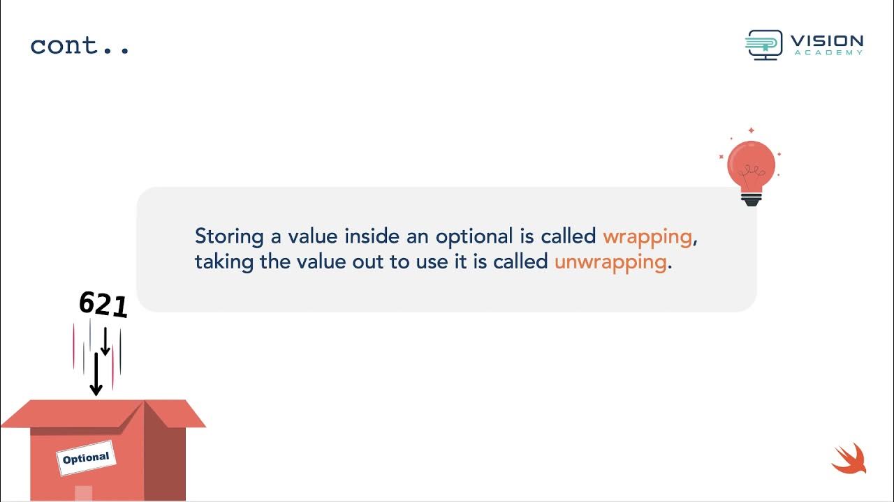Ch5 3 Optional Type تطوير التطبيقات لغة سوفت Swift Programming Youtube