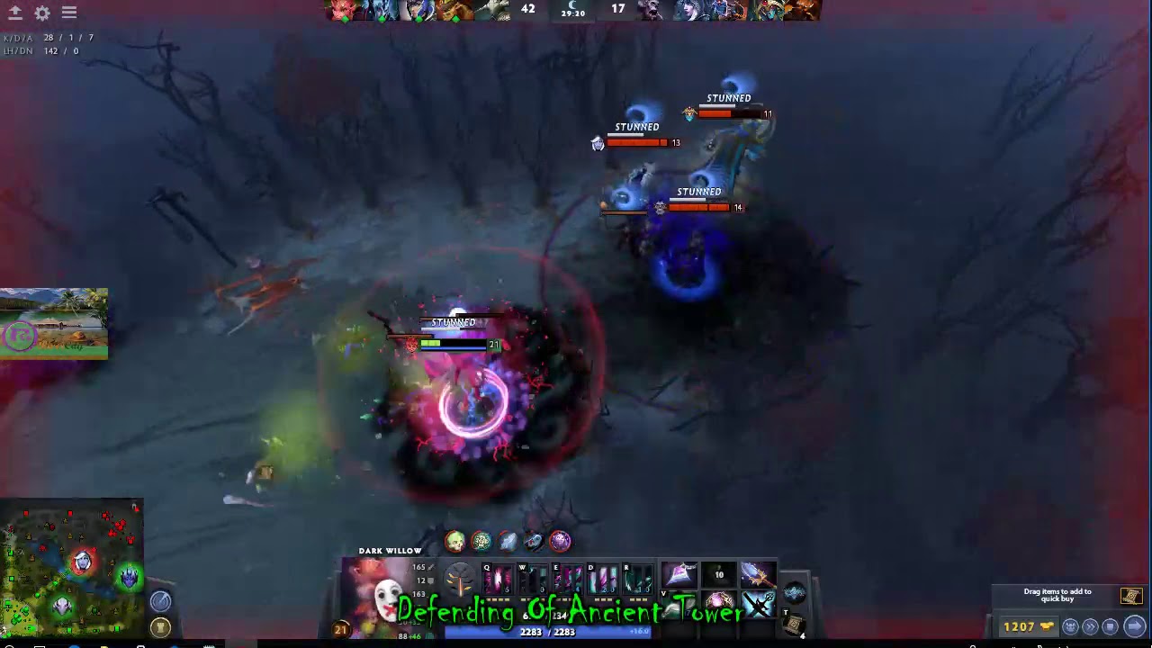 2 Game Play Offline Dota 2 64 bit 06 - YouTube