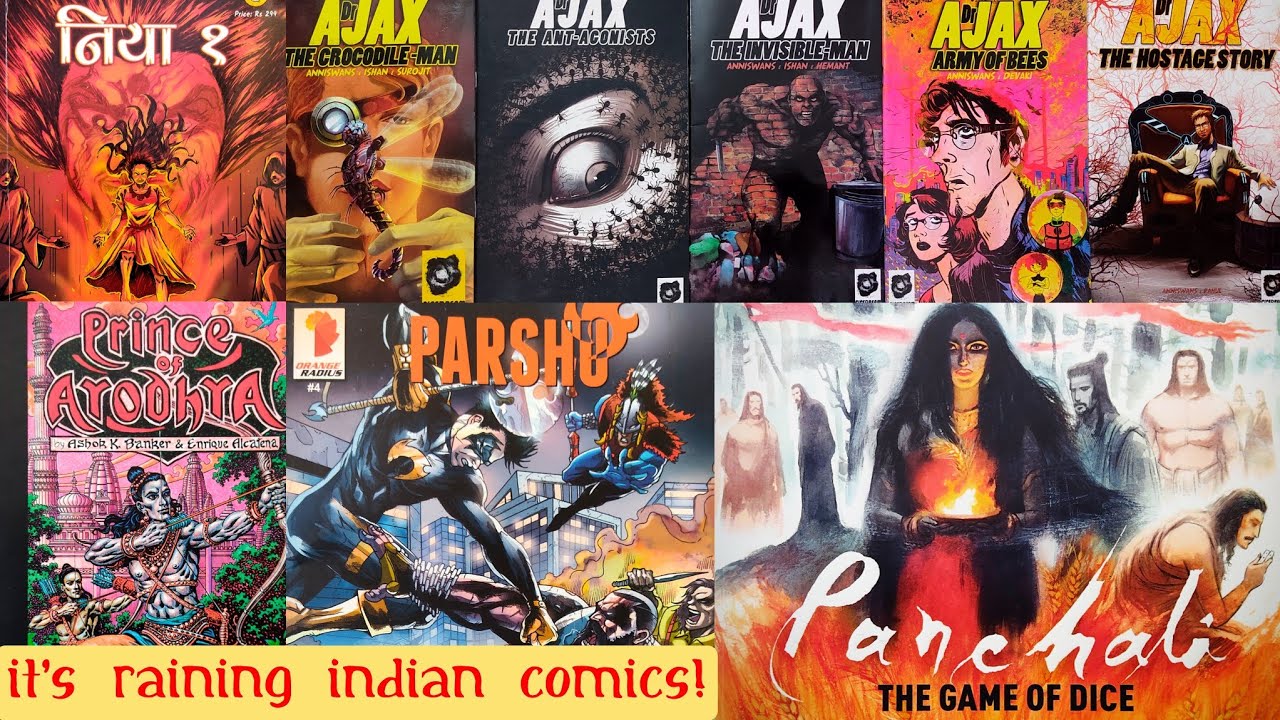 INDIAN COMICS OVERVIEW | Have you seen them before? | Dr. Ajax ...