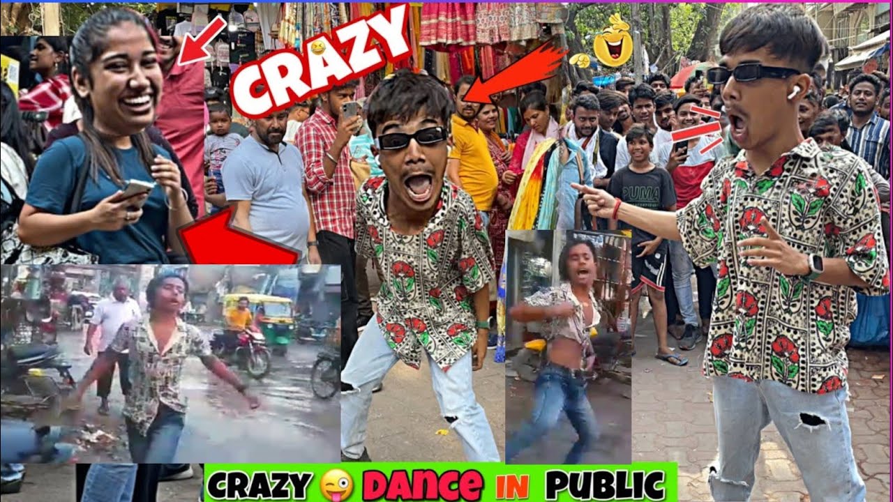 Funny and Crazy Dance in pranks 🤣😅|| Crazy Dance in public pranks🤣 ...