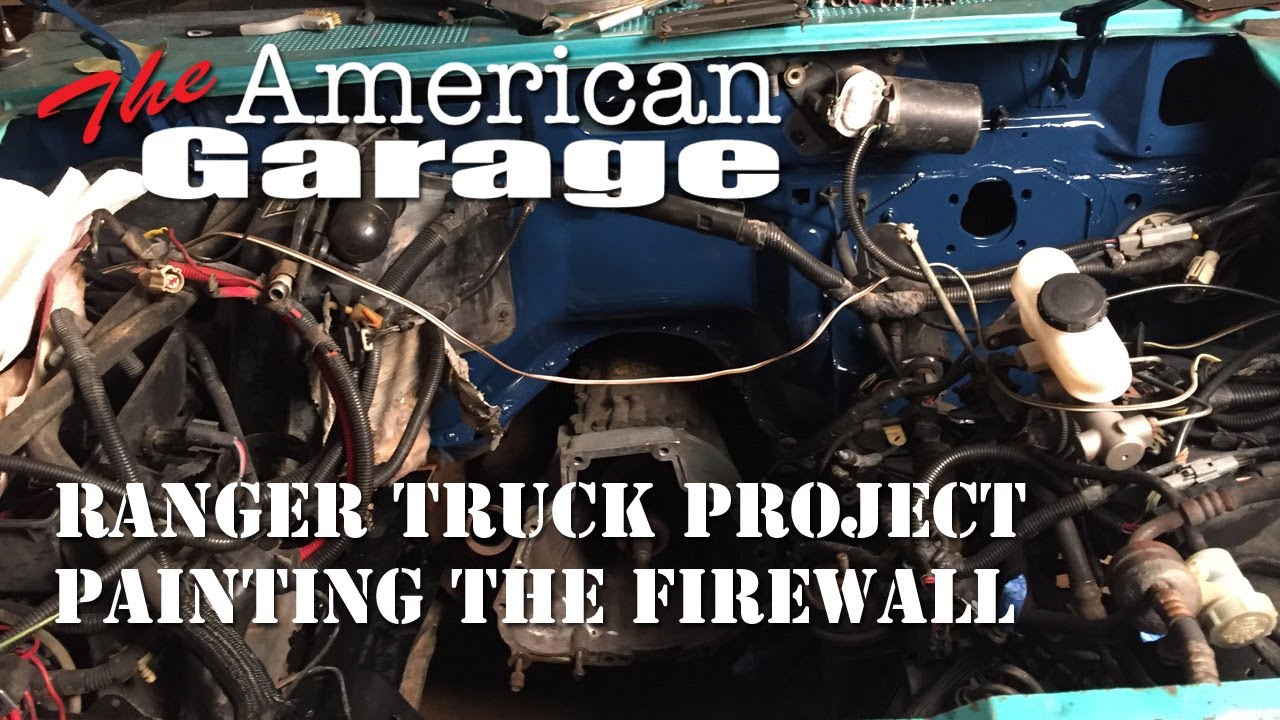 Ford Ranger Truck Engine Bay Repaint- The American Garage SE2 E4 - YouTube
