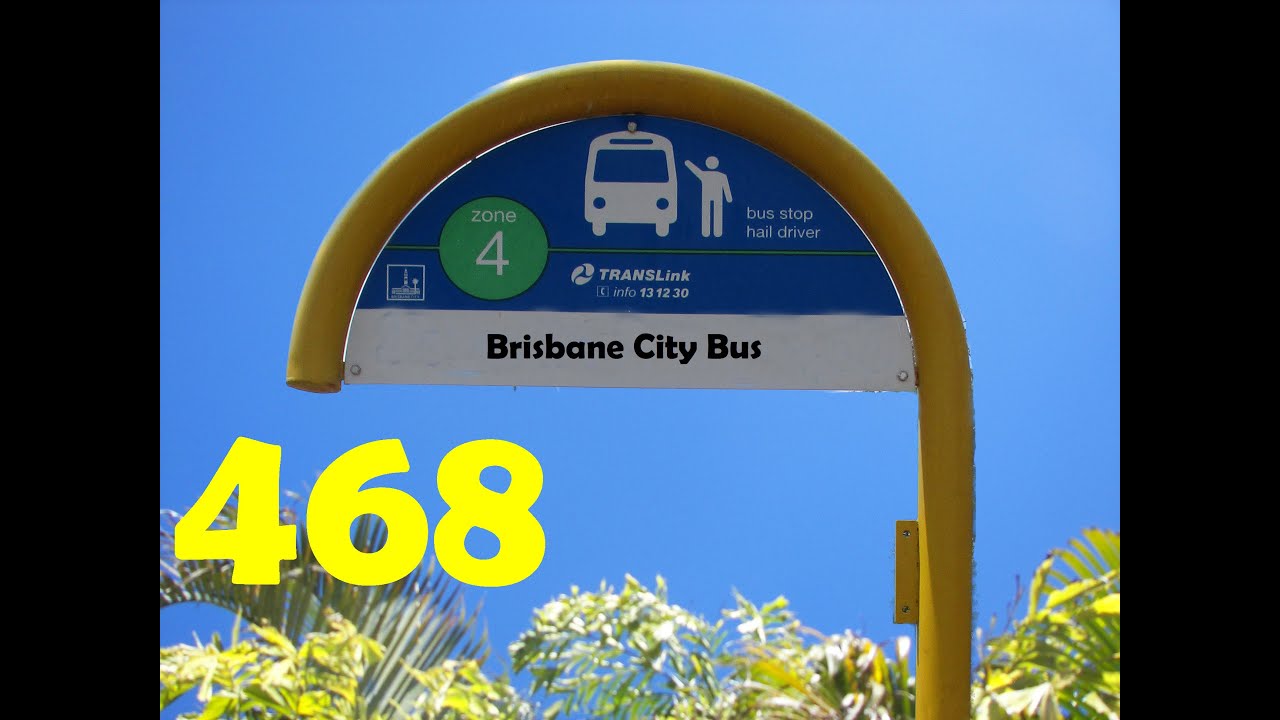 Brisbane City Bus... 468 outbound. Via Western Freeway - YouTube