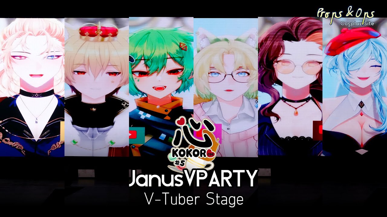 JanusVPARTY | VTuber Stage ในงาน KOKORO cos #5 : Maid & Butler - YouTube