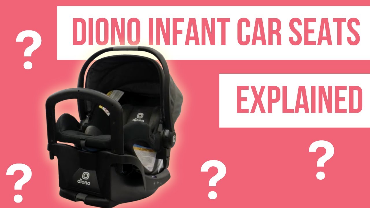 Diono Infant Car Seats Overview | LiteClik Infant Car Seats - YouTube