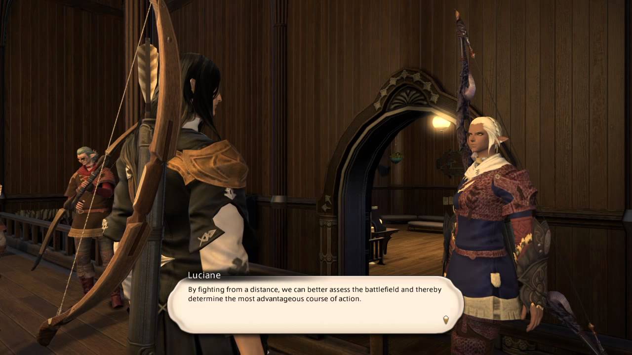 FINAL FANTASY XIV Guild Master Luciane - YouTube