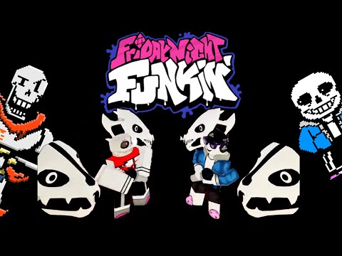 SANS PLAYS FRIDAY NIGHT FUNKIN IN ROBLOX!! |  FUNKY FRIDAY