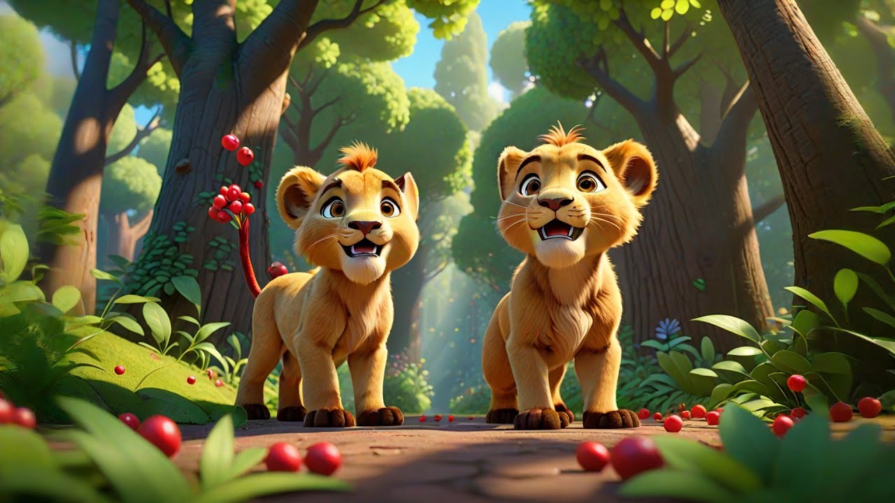 Three Little Lions Count to Ten | Fun Counting Song | Nursery Rhymes ...