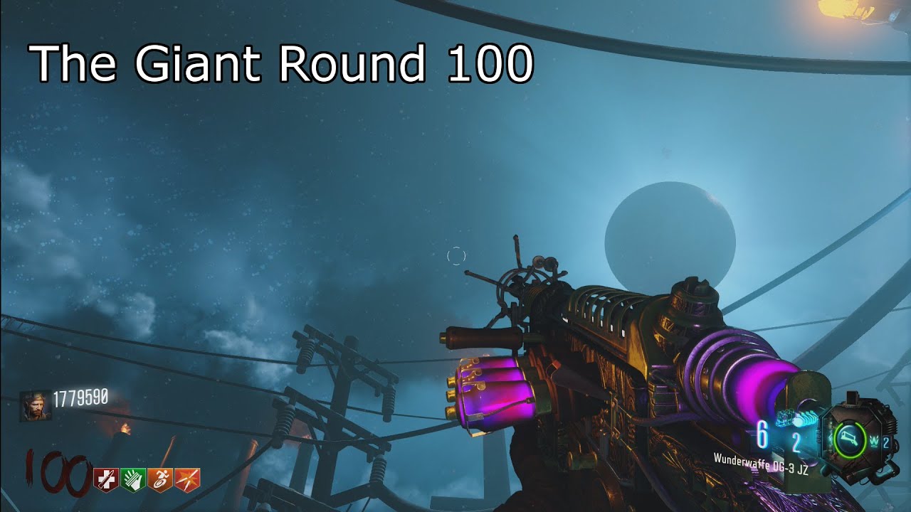 Call of Duty Bo3 Zombies / The Giant Round 100 Solo - YouTube