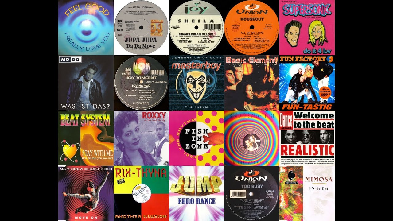 Eurodance Hits 1995 (part 4) - YouTube