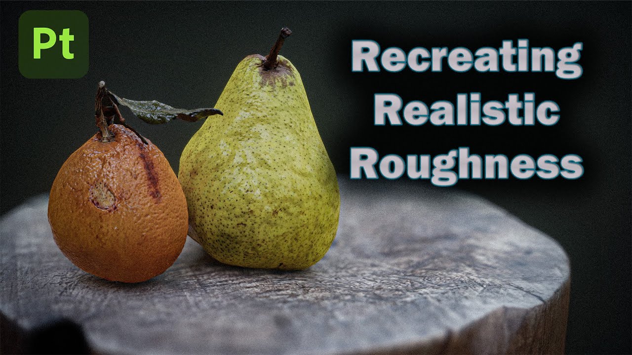 REALISTIC roughness maps from PHOTO SCANS - YouTube