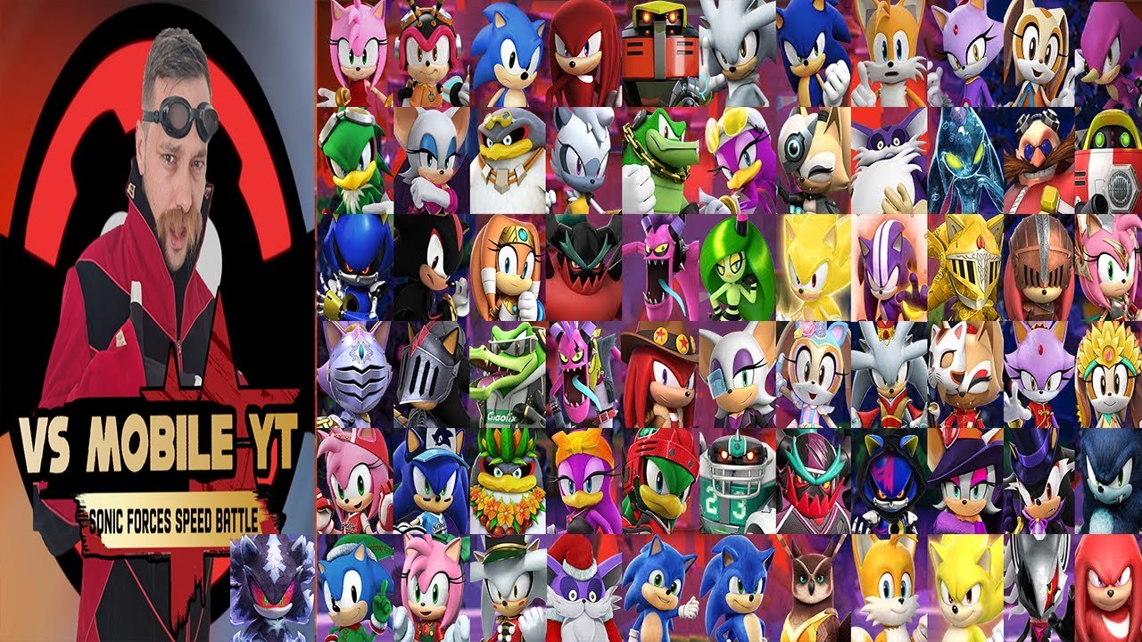 Sonic Forces🔴Party Match - All 67 Characters Unlocked Livestream with ...