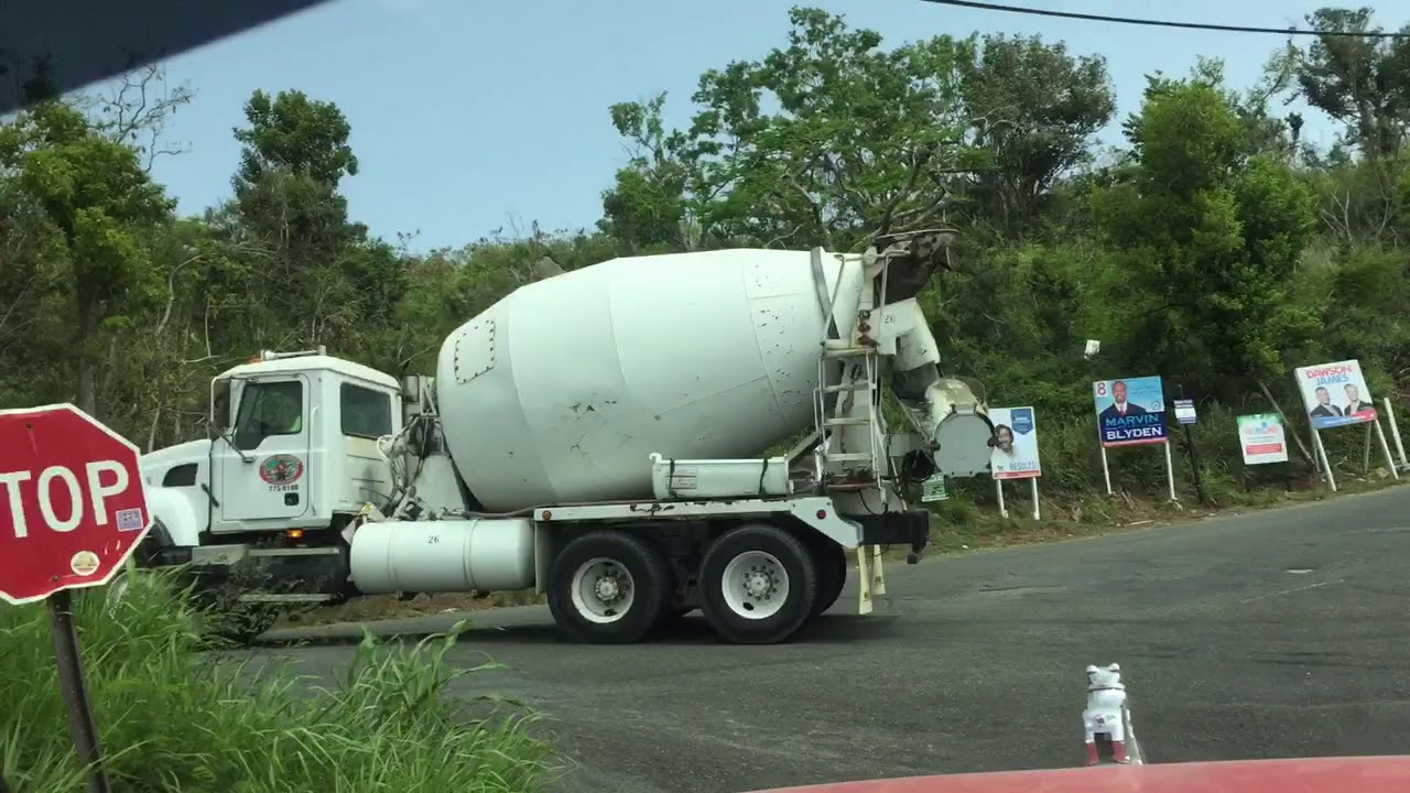 Mack Granite Concrete Truck - YouTube