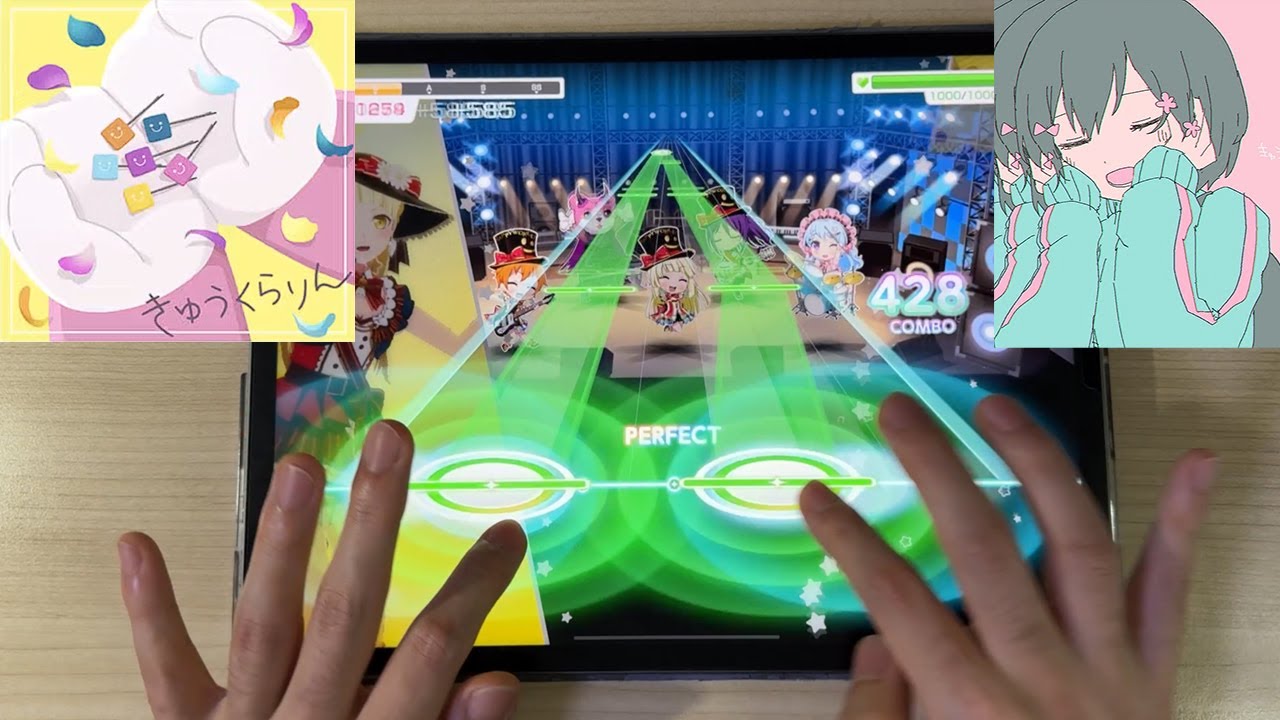 【ガルパ/Garupa】 Kyu-kurarin(きゅうくらりん) [EXPERT Lv.27] ALL PERFECT - YouTube