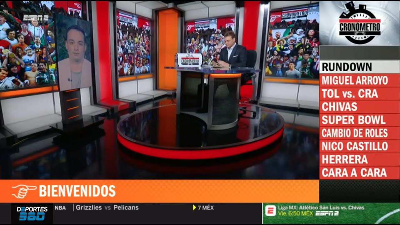 Cronometro ESPN Programa Completo 31/Ene/2020 - YouTube