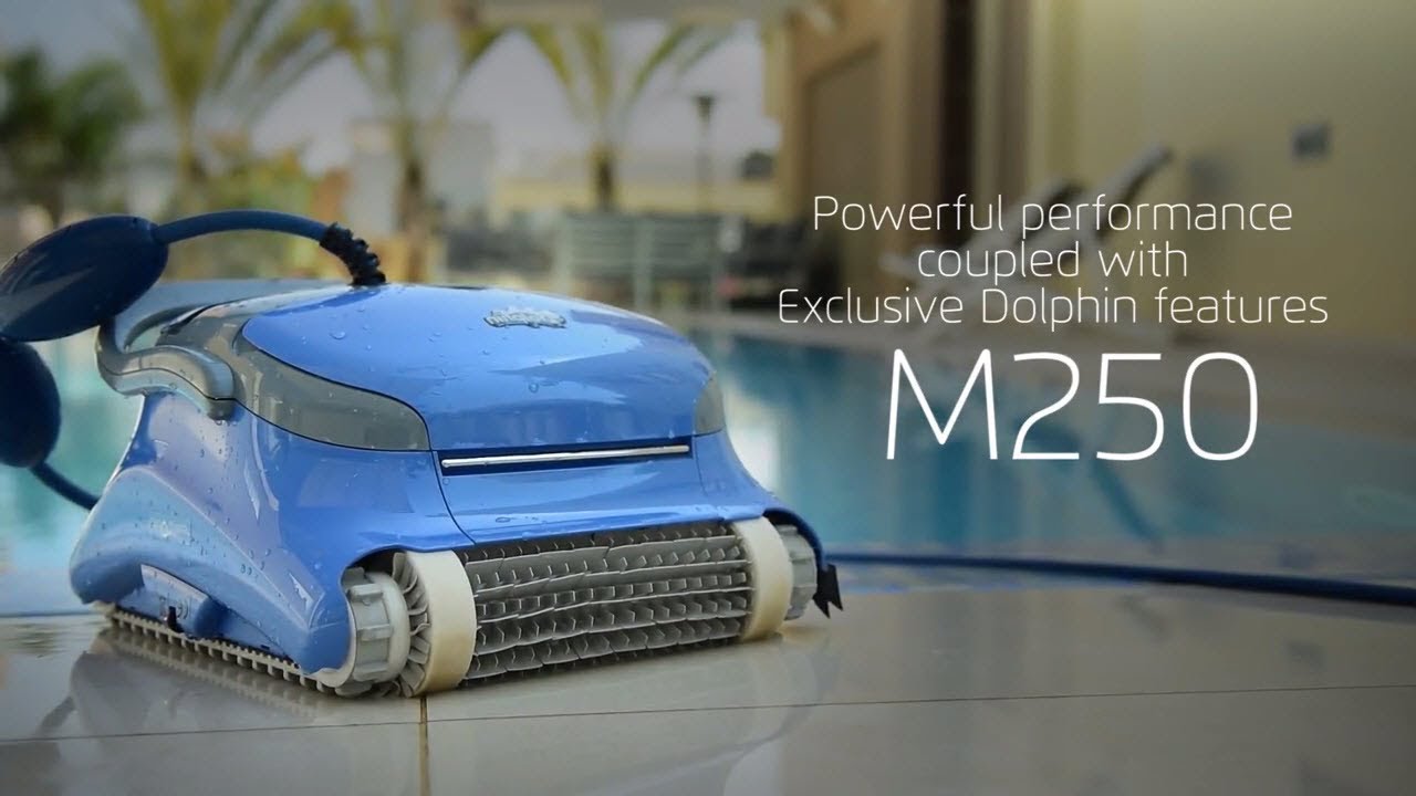 Robot piscine électrique Dolphin M250 - Présentation - RobotPiscine.fr ...