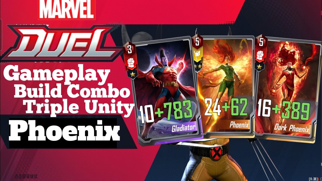 Marvel Duel | Gameplay Triple Unity Phoenix by Bubblegum - YouTube