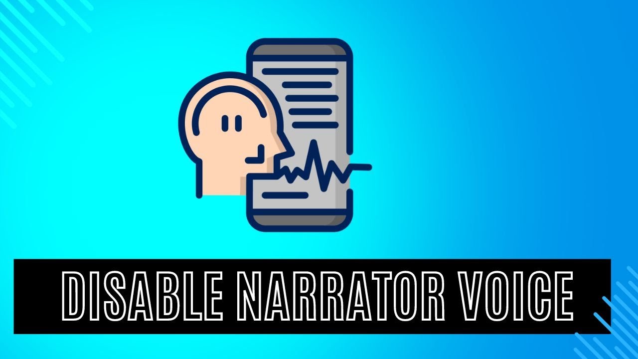 How to Disable Narrator Voice on Windows 10 or 11 | Text To Speech ...