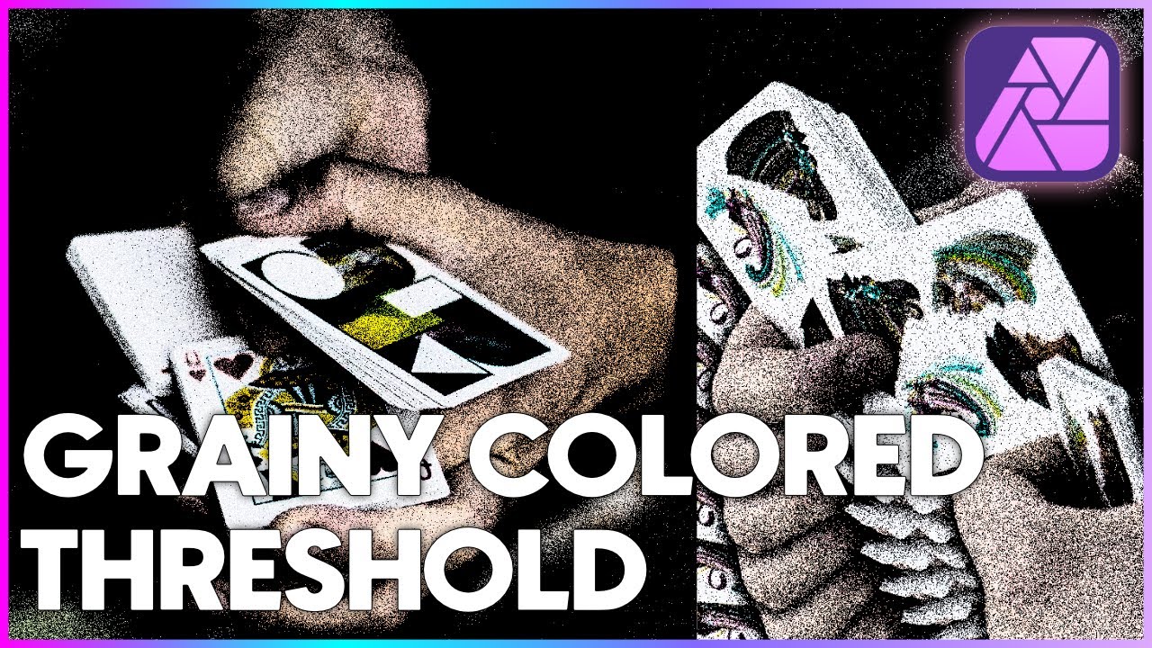 How to Create a Grainy Colored Threshold / Screen Print Look – Affinity ...