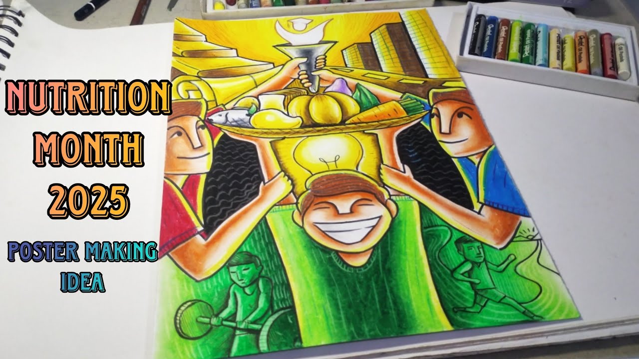 NUTRITION MONTH 2025 POSTER MAKING IDEA - YouTube