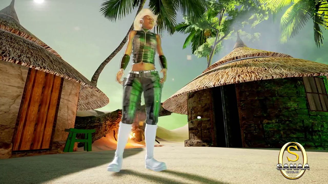 Character Dance - African 3d Animation (Kenya) - YouTube