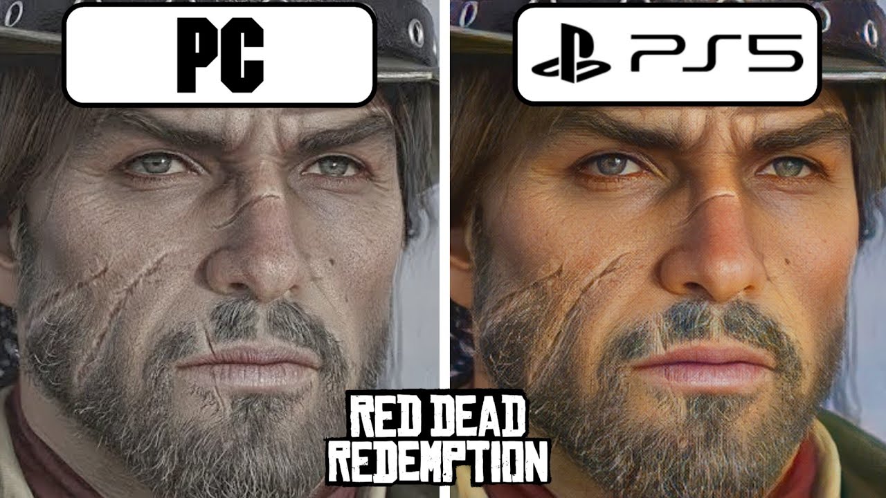 Red Dead Redemption PS5 vs PC Graphics Comparison - YouTube