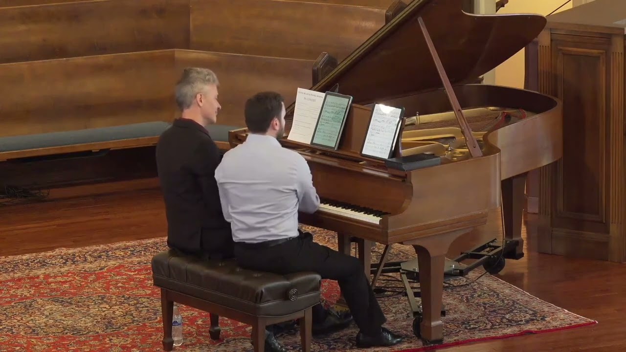 Justin Maxey & Daniel Solberg play Come Thou Fount of Every Blessing ...
