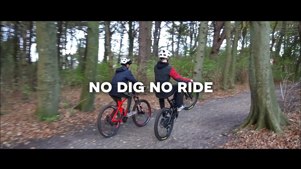 No Dig No Ride - First progress in our new Bikepark - YouTube