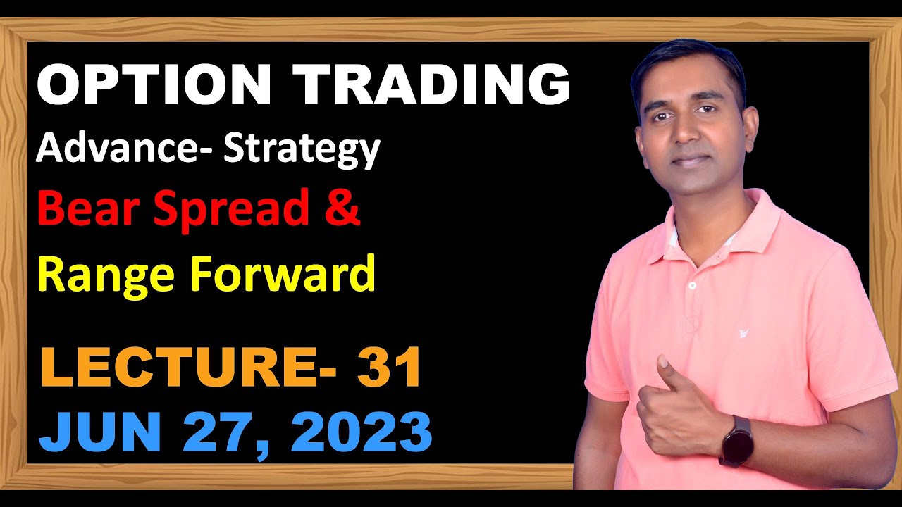 Free Classes:- Option Trading Advance- Strategy Part 2 I Lecture 31 ...