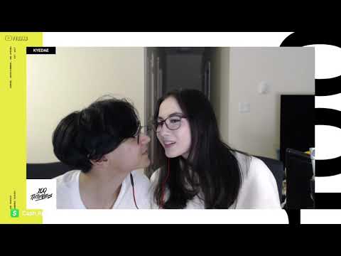 TenZ and Kyedae kissing on cam hihi - YouTube