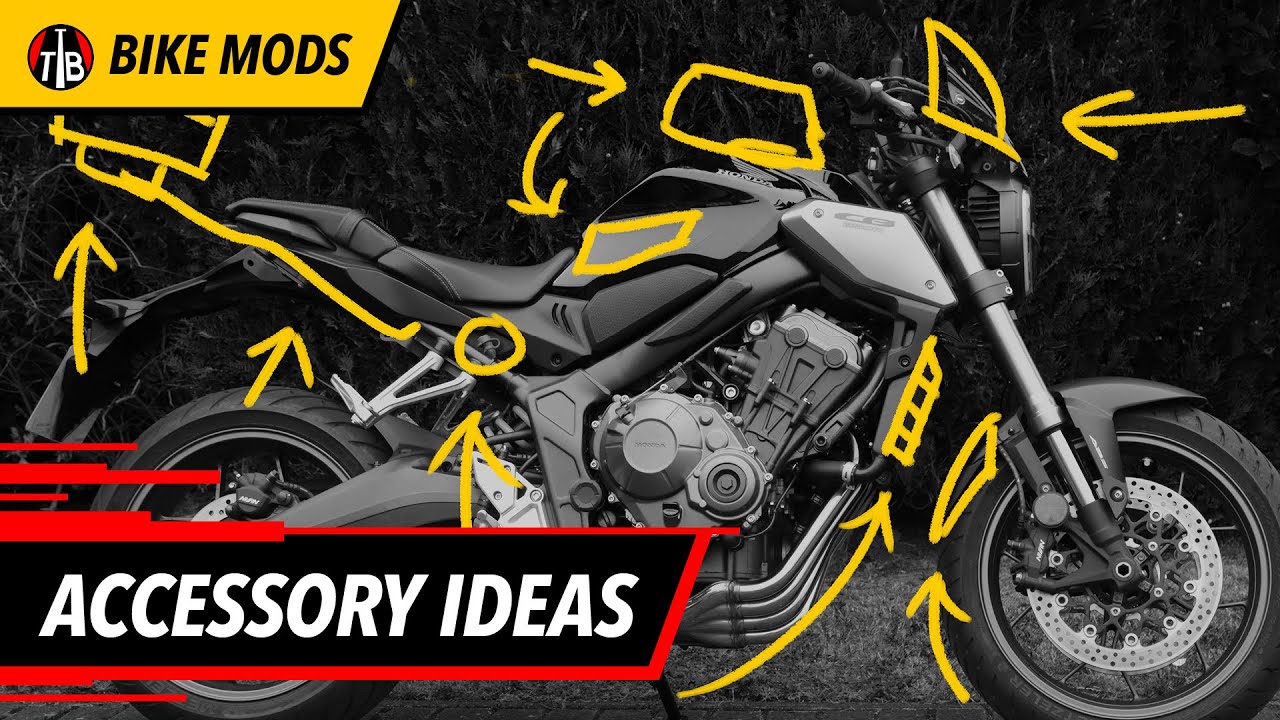 Honda CB650R - Practical mods & accessories - YouTube