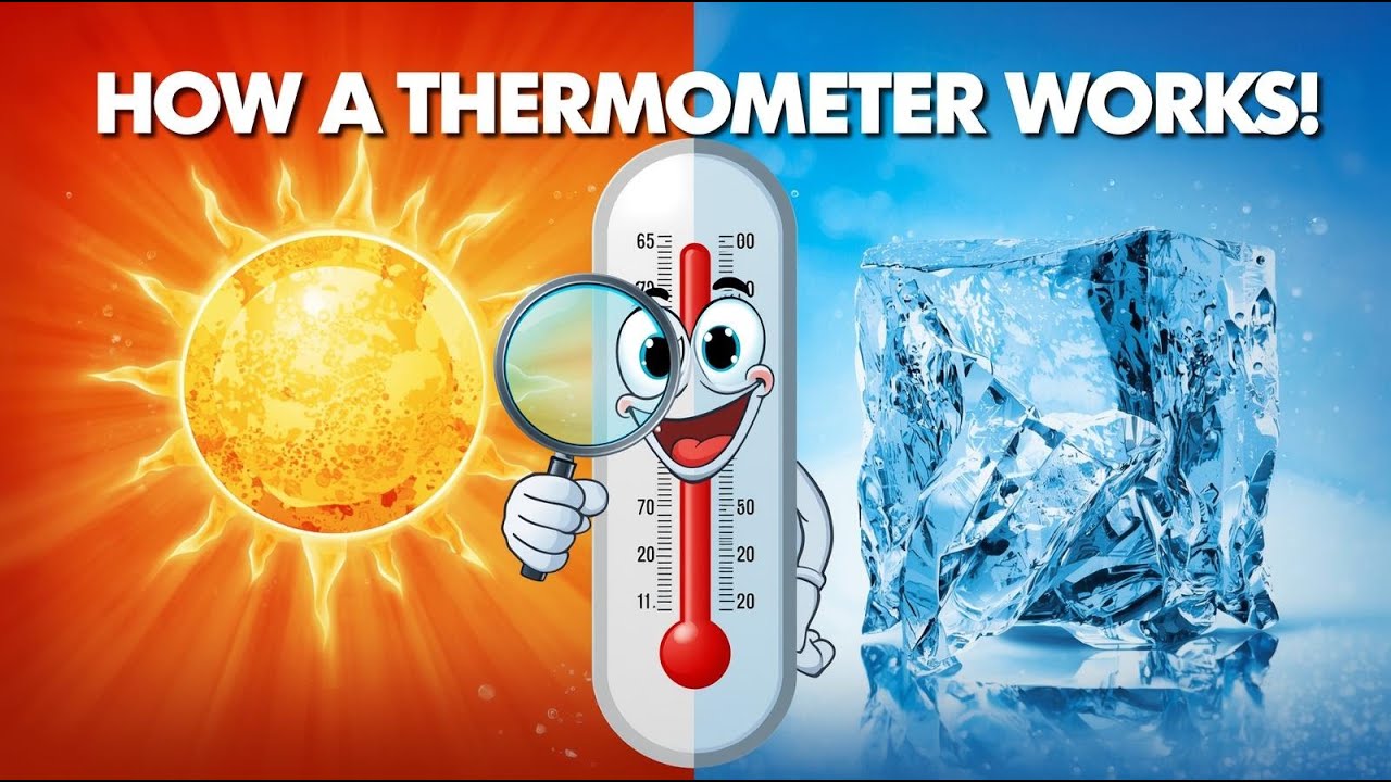 How a Thermometer Works | Fun Science for Kids - YouTube