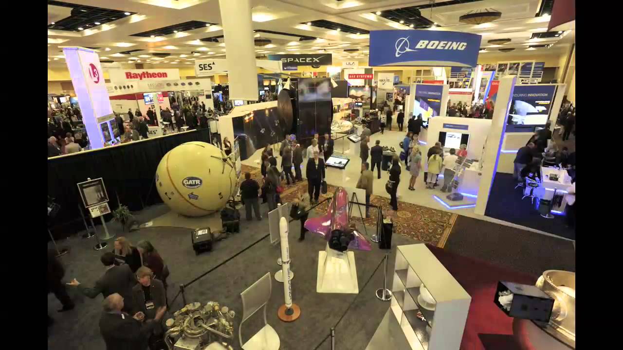 Lockheed Martin Exhibit Center Time Lapse: 29th National Space ...