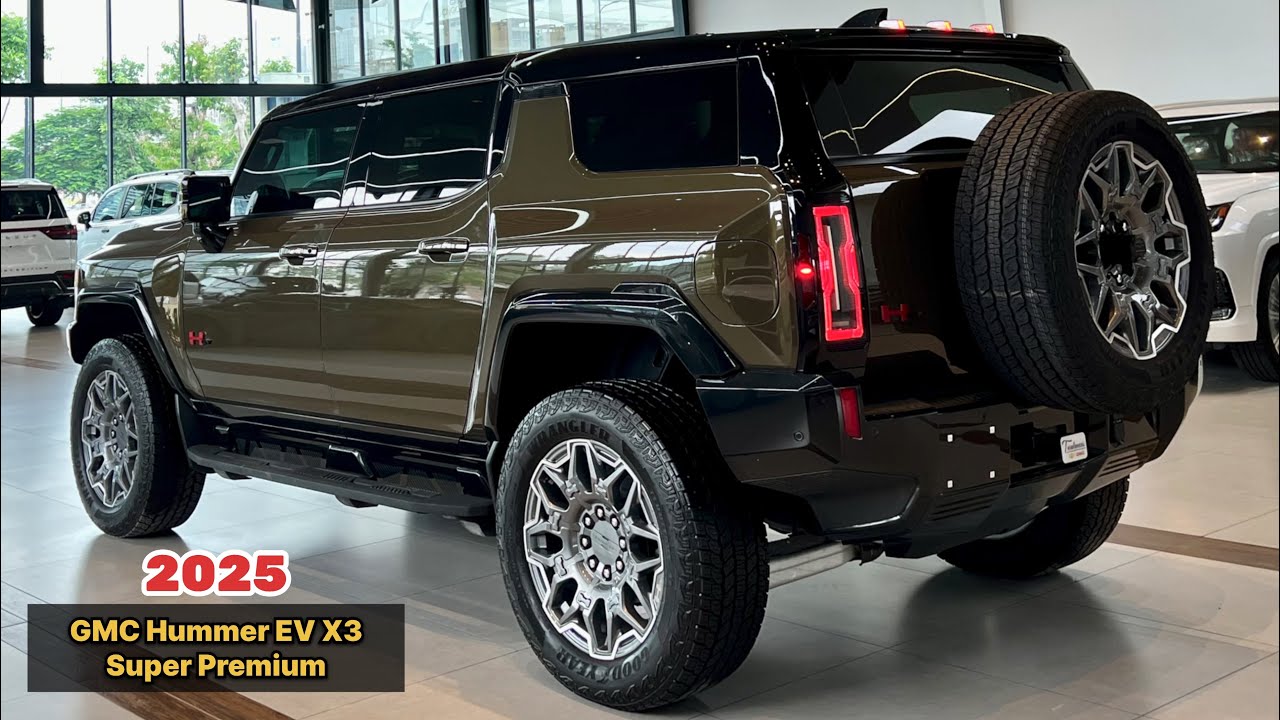 The King Off-Road! 2025 GMC Hummer EV X3 Super Premium - Exterior and ...